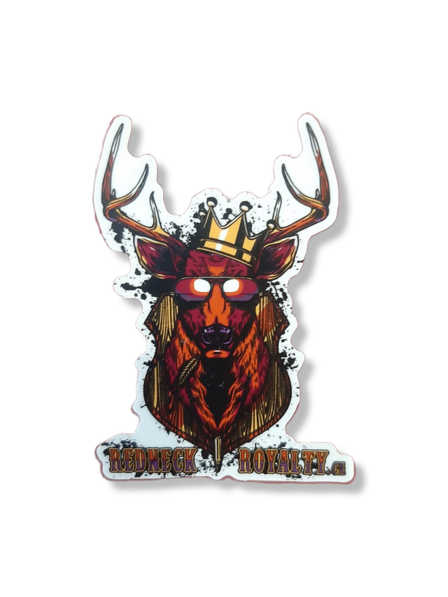 Ruttin' Randy 3" Sticker – Redneck Royalty Co.